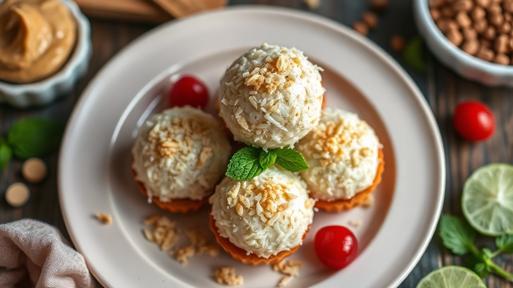 Coconut Peanut Butter Bliss Bites - Free AI Recipe Generator