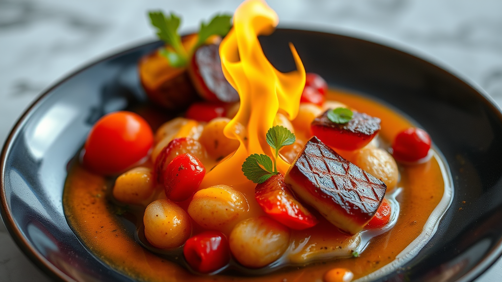 Fatberg Flambé - Free AI Recipe Generator